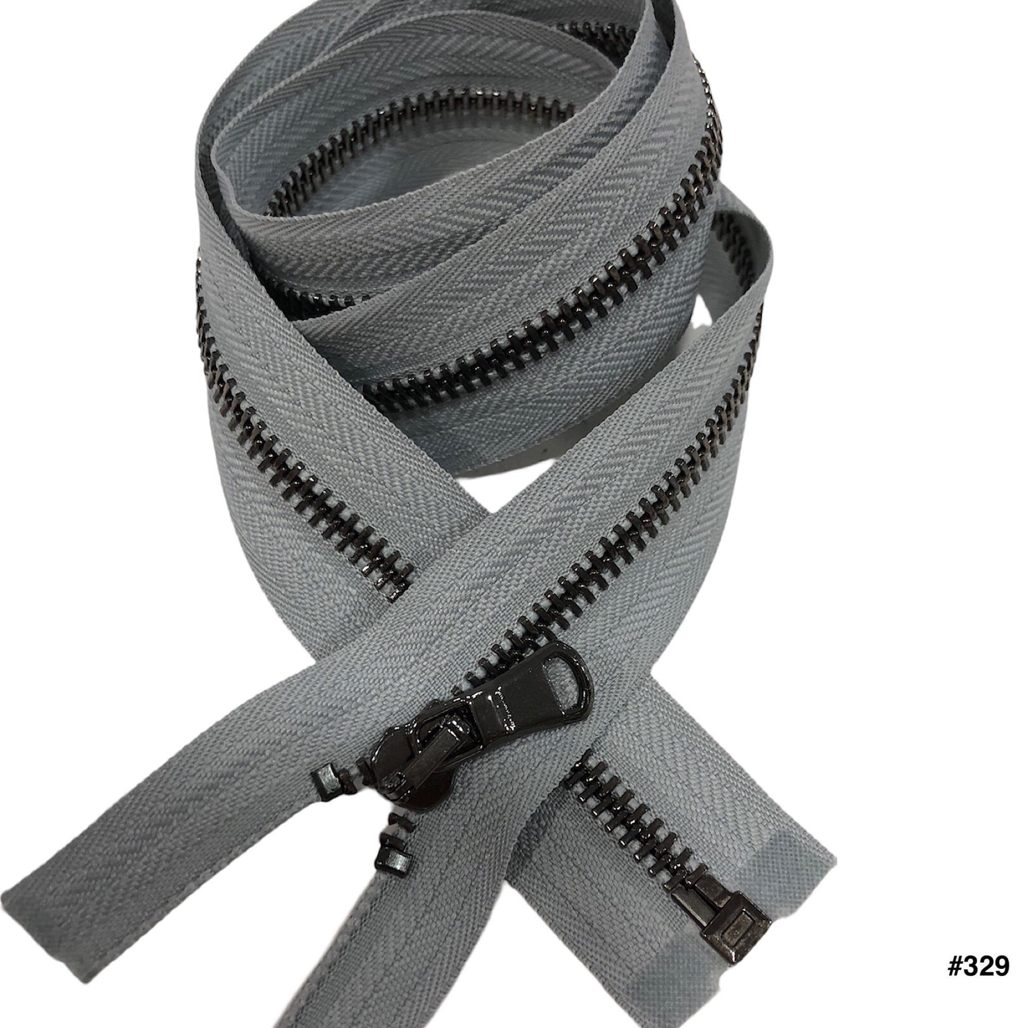 Hardware 26 Inch One Way Separating Medium-Weight Open-End Zipper #5 ...