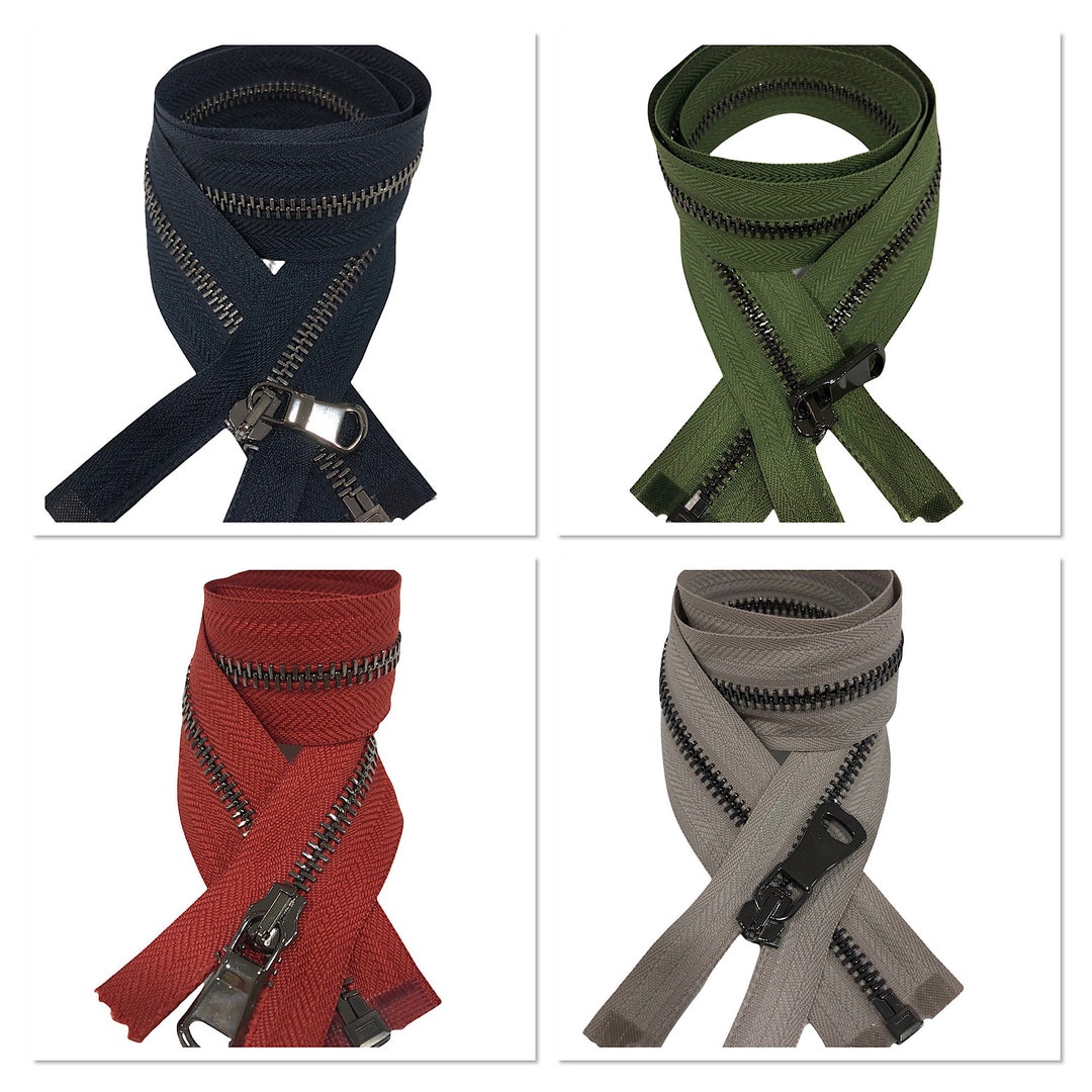 29 Inch One Way Separating Medium-weight Open-end Zipper #5 Pick Design ...