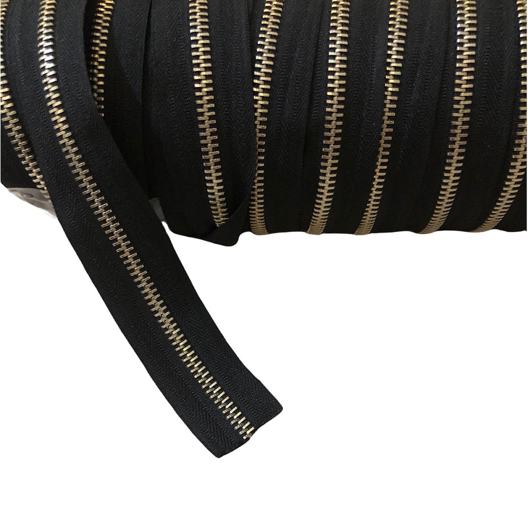 Continuous Zipper / Metal Handbag Zipper / Bag Making Zipper / No 5 ...