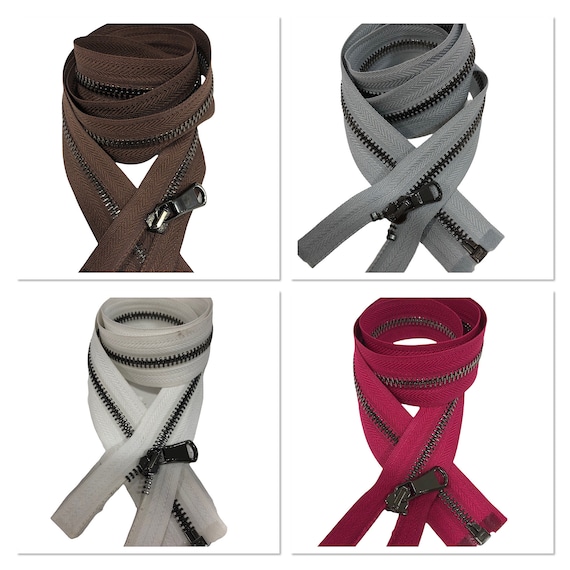 31 Inch One Way Separating Medium-weight Open-end Zipper 5 | Etsy