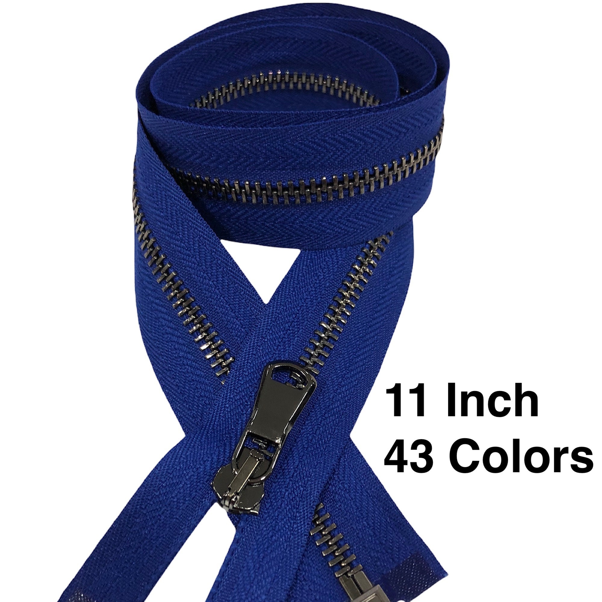 Hardware 26 Inch One Way Separating Medium-Weight Open-End Zipper #5 ...