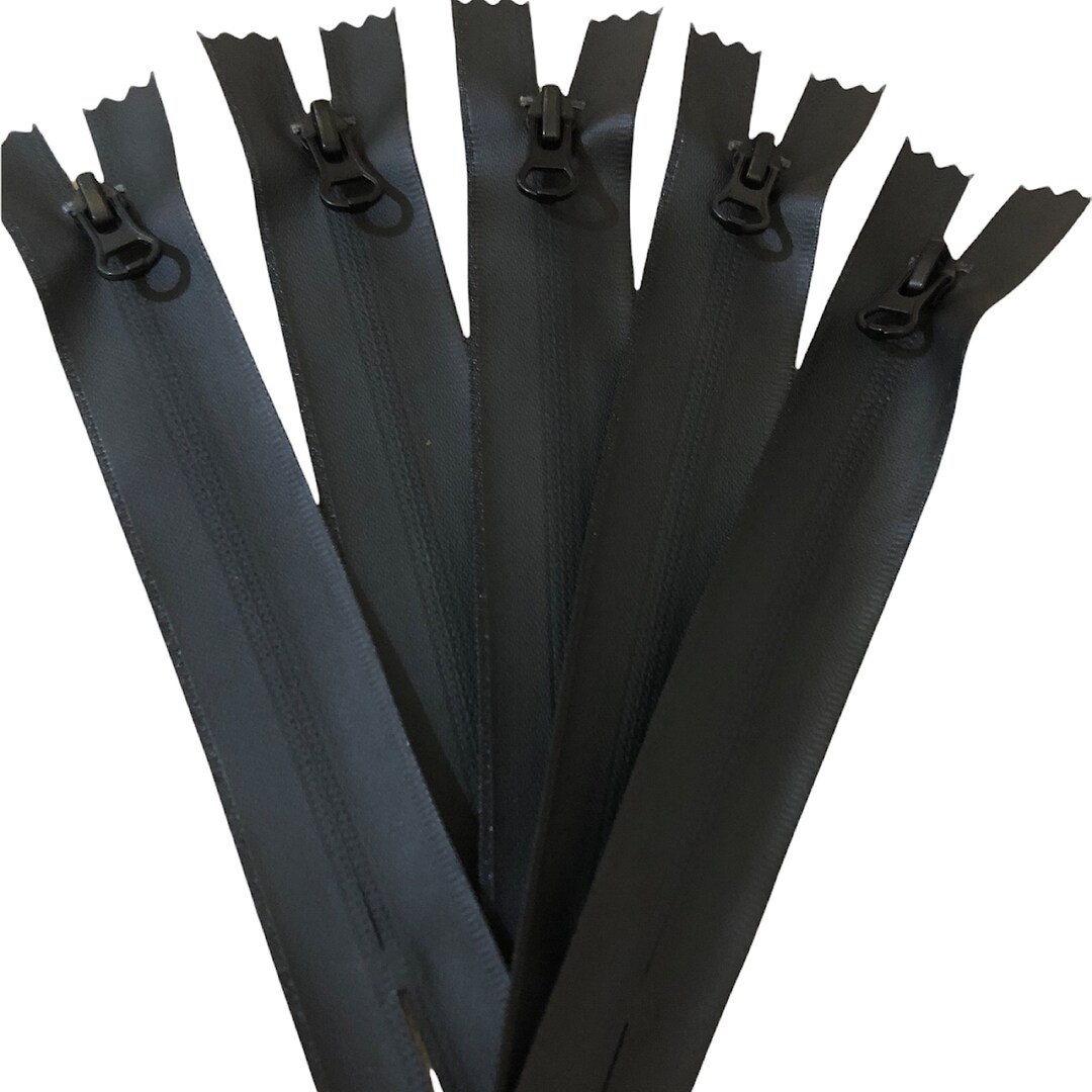 5 Inch Waterproof Zipper No.3 Closed End Zipper - 12 Cm - Etsy