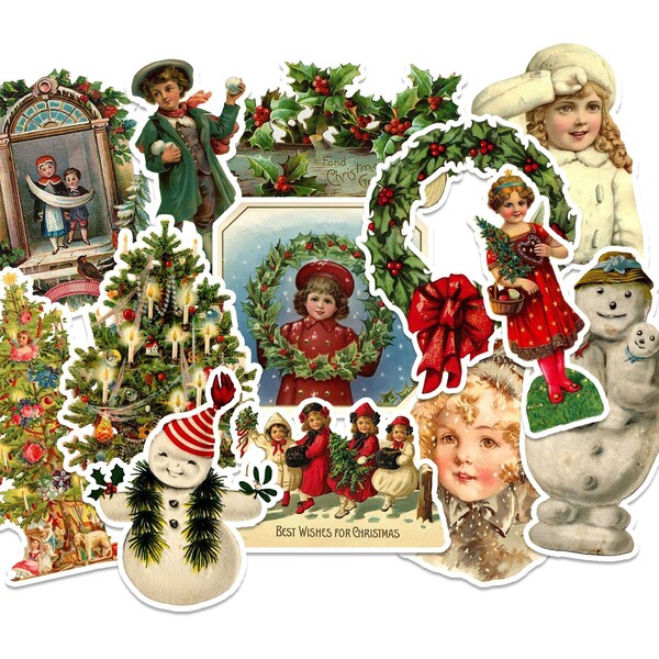 Christmas Stickers - Etsy