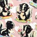 Vintage Skunks Sticker Pack. Cute Skunks Kitsch Skunks Junk - Etsy