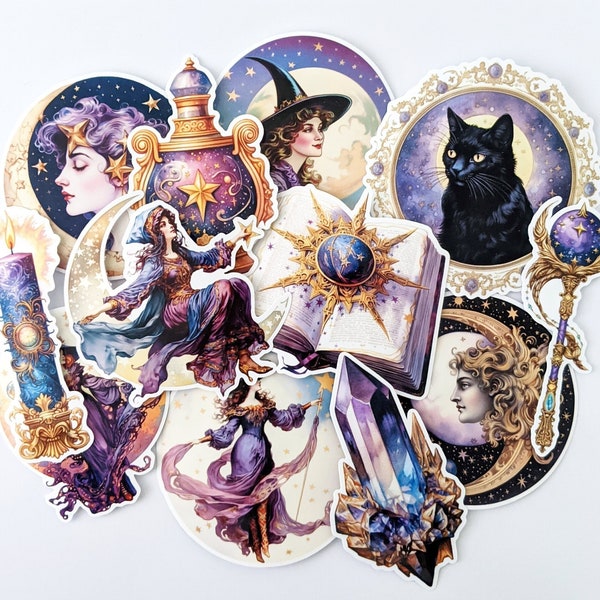 Witchy Stickers - Etsy