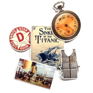 Vintage Titanic Sticker Pack 16 Stickers Junk Journal - Etsy UK