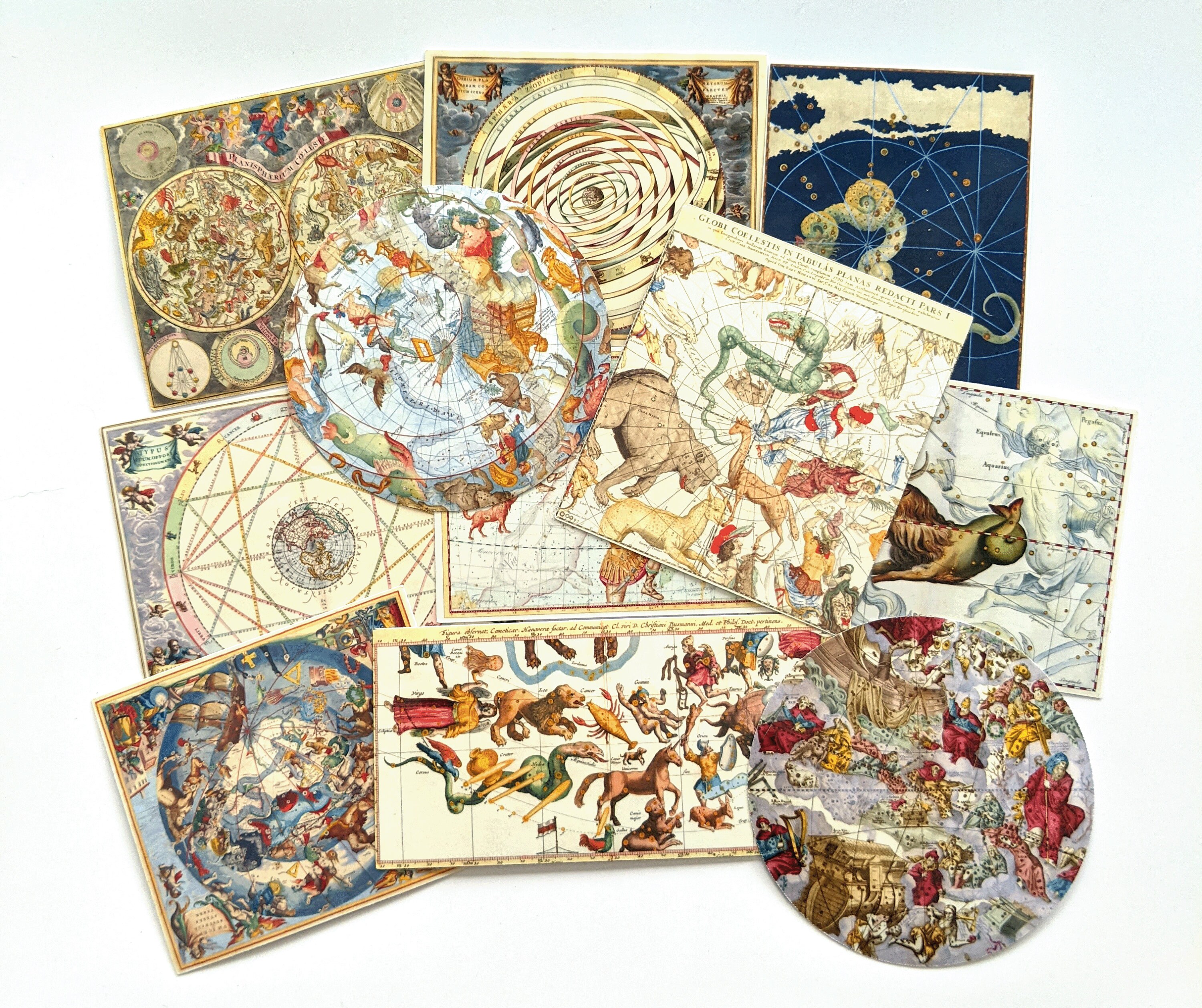 Medieval Astrology Sticker Pack. Celestial Stickers Witchy - Etsy
