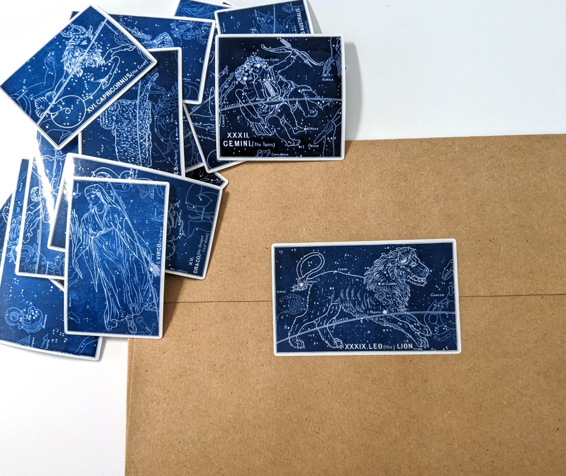 Constellation and Zodiac Sticker Pack. Journal Stickers - Etsy
