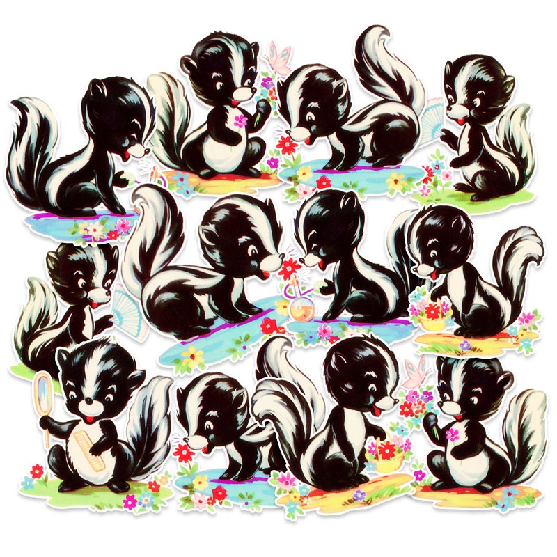 Skunk Sticker - Etsy