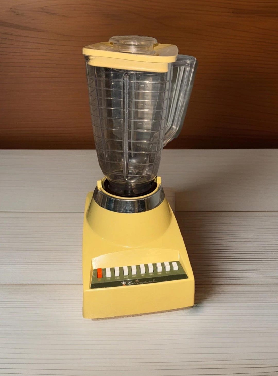 Vintage Waring 9-speed Blender, Solid State, Yellow - Etsy