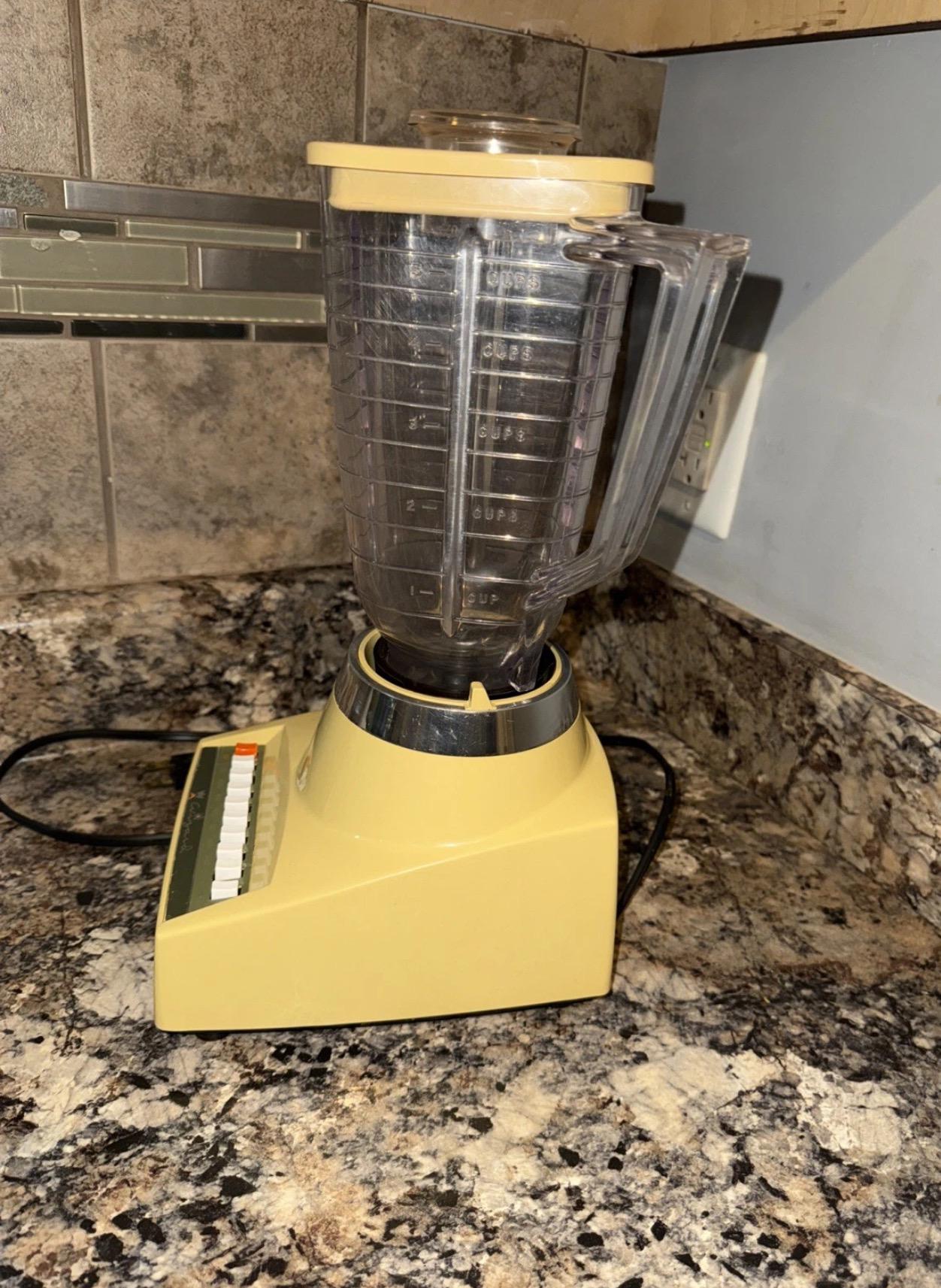 Vintage Waring 9-speed Blender, Solid State, Yellow - Etsy
