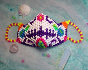 Mr. Mustachio Gold Glitter Black Face Mask for Festivals and - Etsy