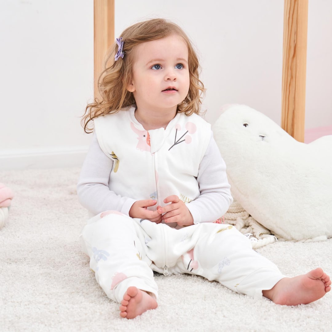 Kids Sleep Suit – Open Leg Wearable Blanket, Lightweight 0.8-2.5 TOG ...