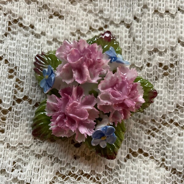 Bone China Brooch - Etsy
