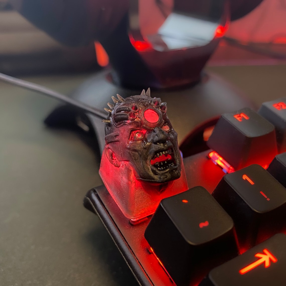 Cyberpunk 2077 Maelstrom Gang Cherry MX Keycap - Etsy