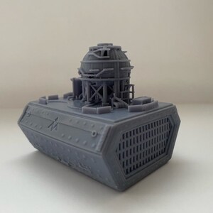 Rust Dome Monument Prop, 3D Printed Art Fan - Etsy