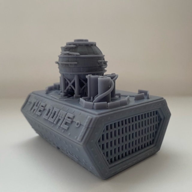 Rust Dome Monument Prop, 3D Printed Art Fan - Etsy