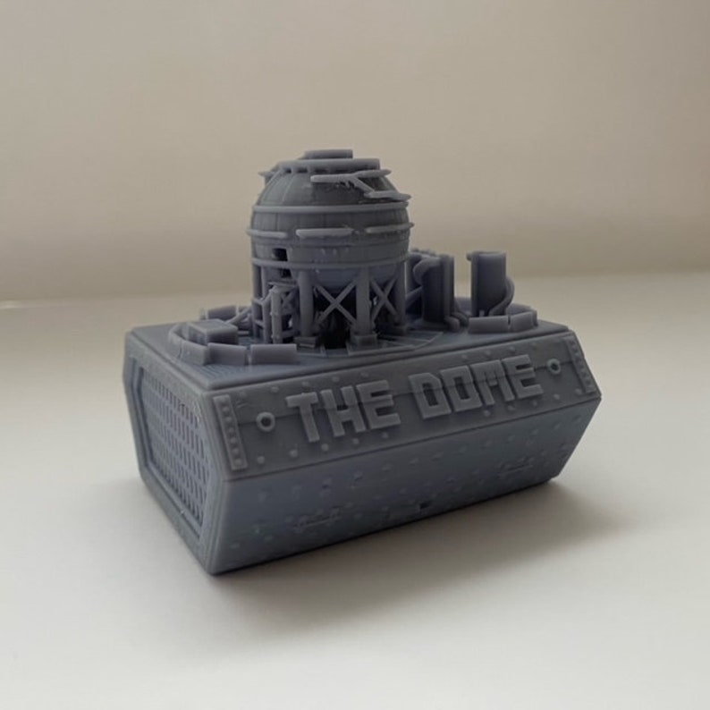 Rust Dome Monument Prop, 3D Printed Art Fan - Etsy