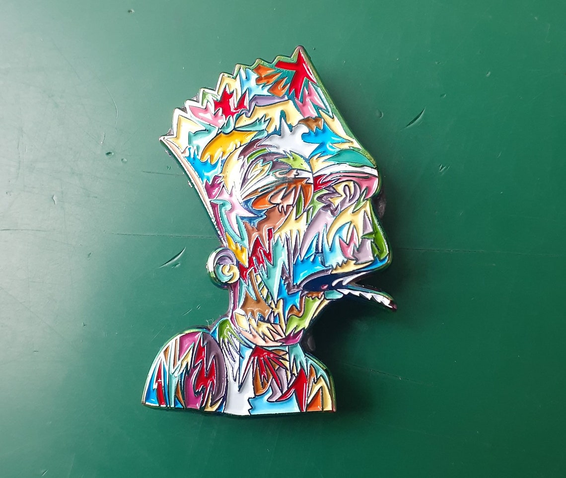 DMT LSD Bart Simpson Smoking Joint Weed the Simpsons 420 - Etsy Finland