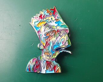 Smoking Bart Simpson | Etsy