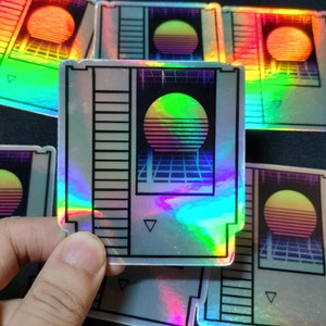 Retro NES Sticker | Vaporwave Aesthetic | Retro 80s | Gaming | Water ...