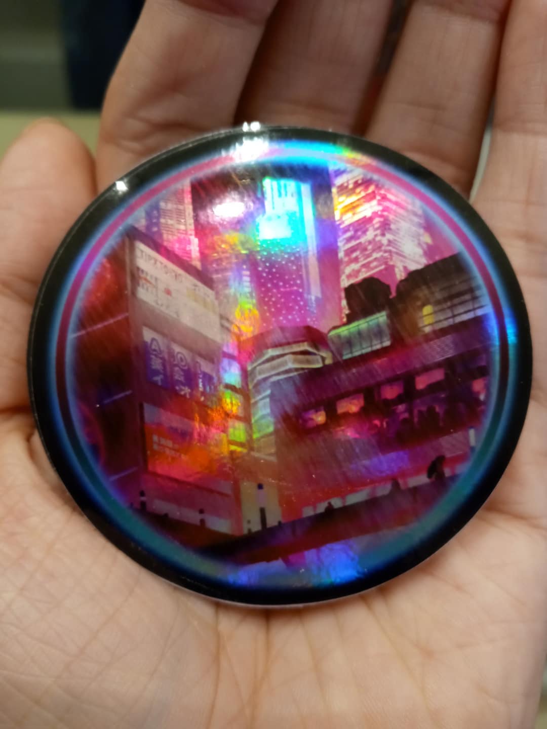 CYBERPUNK high Tech Low Life Holographic Sticker - Etsy