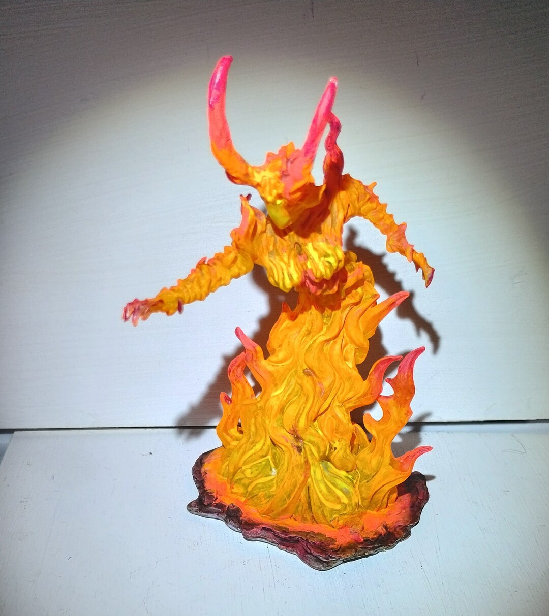 MINIATURES Fire Elemental Lord DND Wizkids Dungeons & - Etsy
