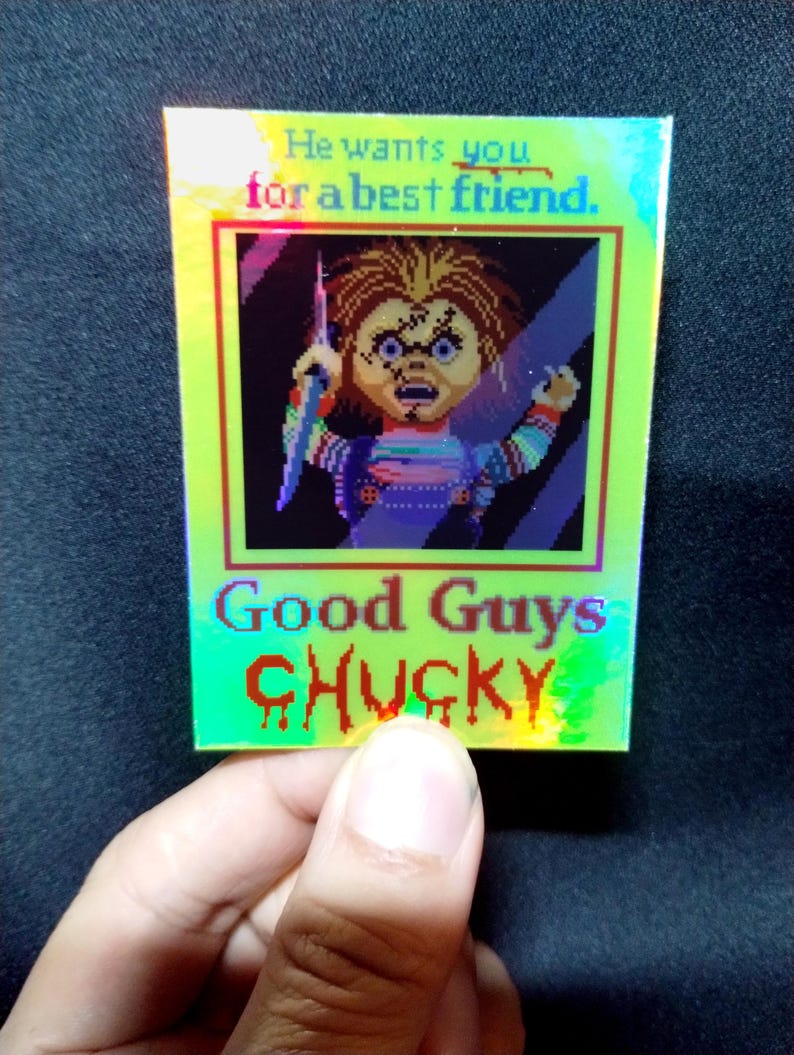 Horror Chucky Sticker | Slasher Horror Sticker , 90s Horror , 2000s Pop ...