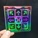 DDR Cyber Dance Pad Sticker | Holographic Vaporwave Aesthetic ...