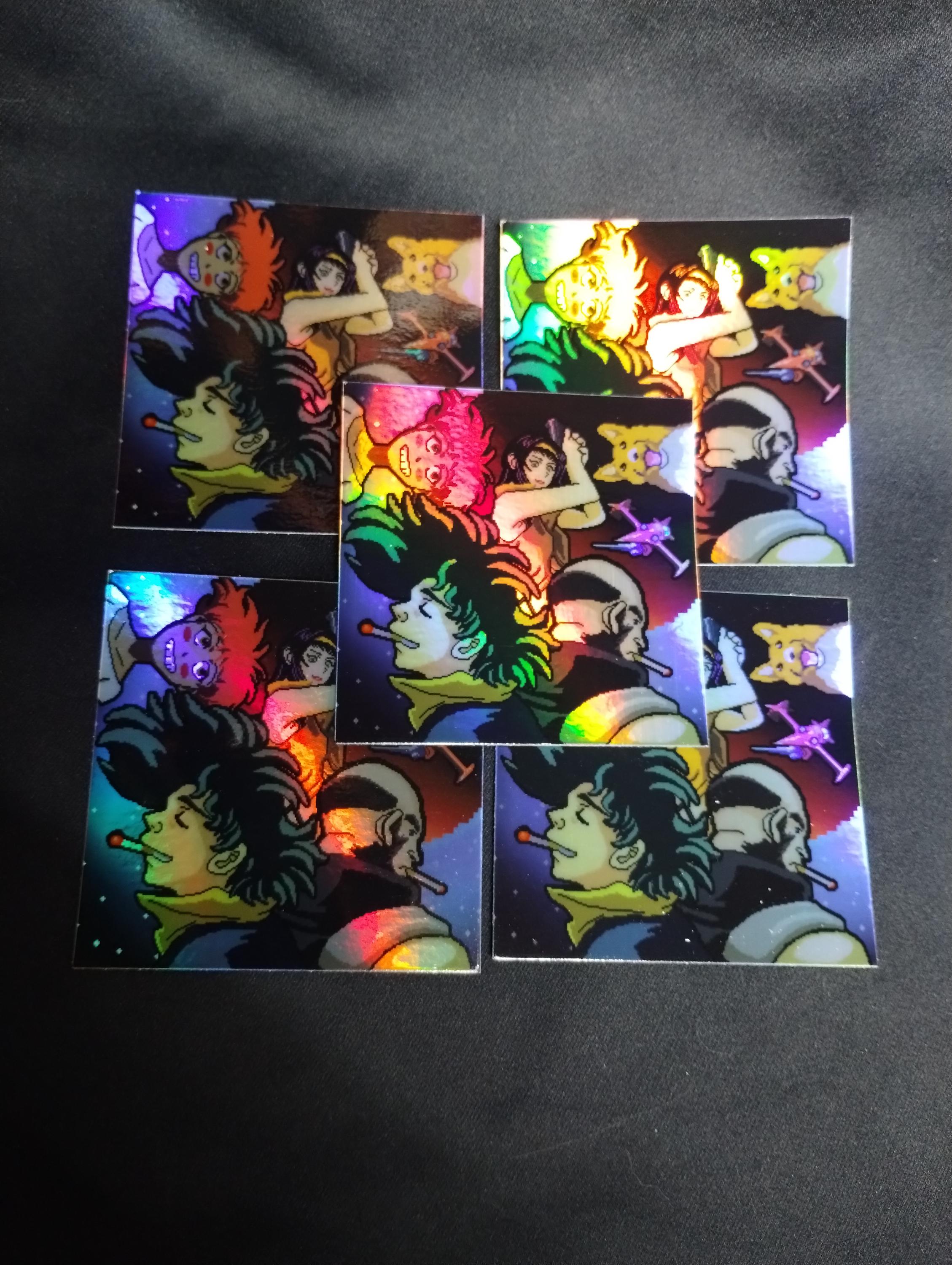 Cowboy Bebop Crew Sticker | Anime Kawaii Art, Spike Spiegel , Faye ...