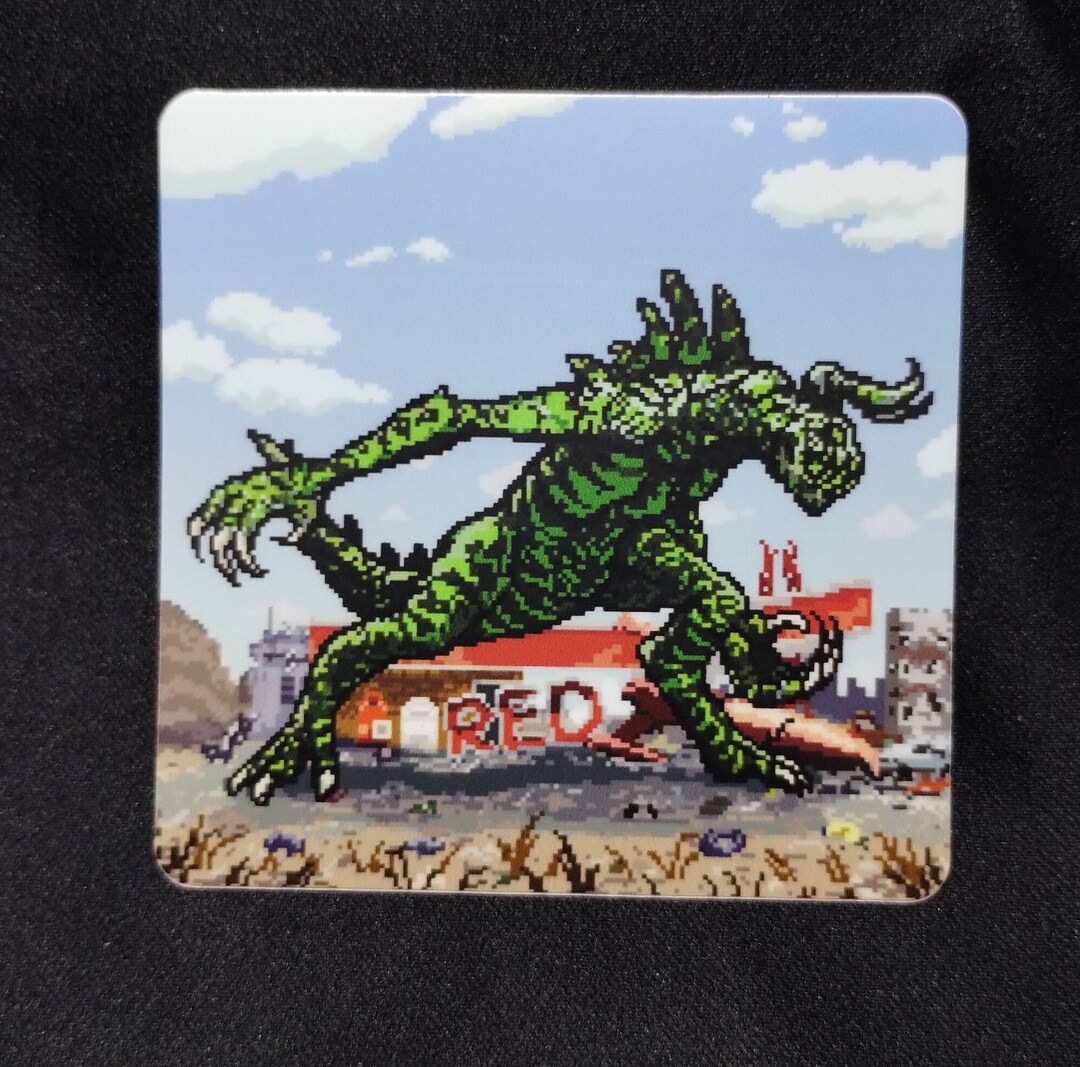 Fallout Deathclaw Sticker Red Rocket ,fallout Tv , Water Bottle ...