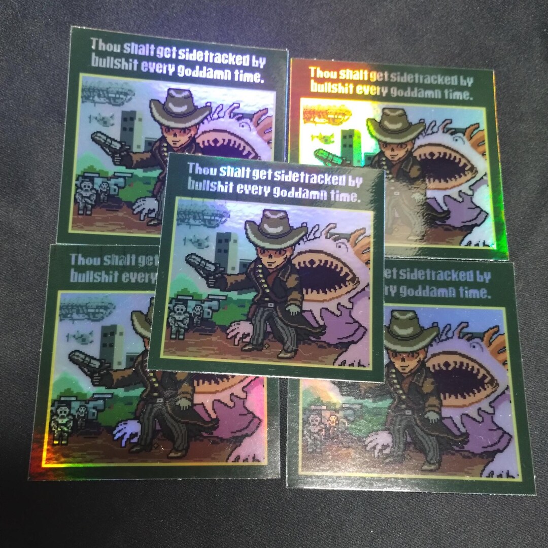 Fallout the Ghoul Sticker | New Vegas | Vault Boy | Bottle Caps ...