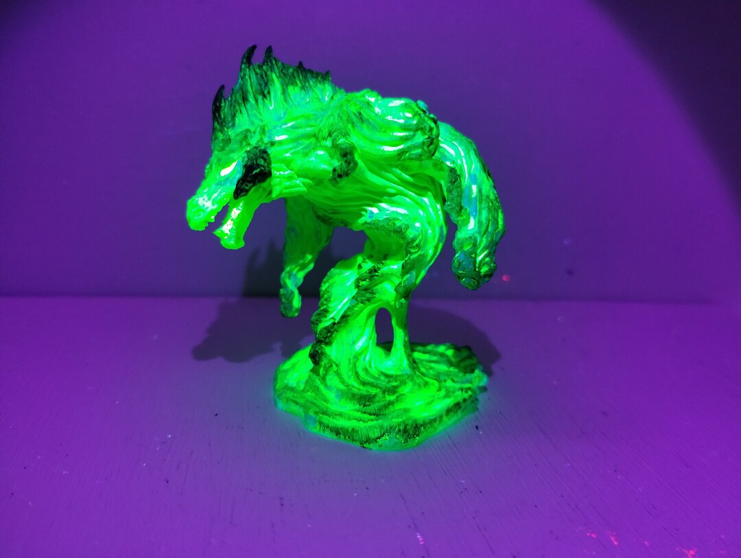 Hand Painted Poison Elemental Miniature - Dungeons & Dragons ...