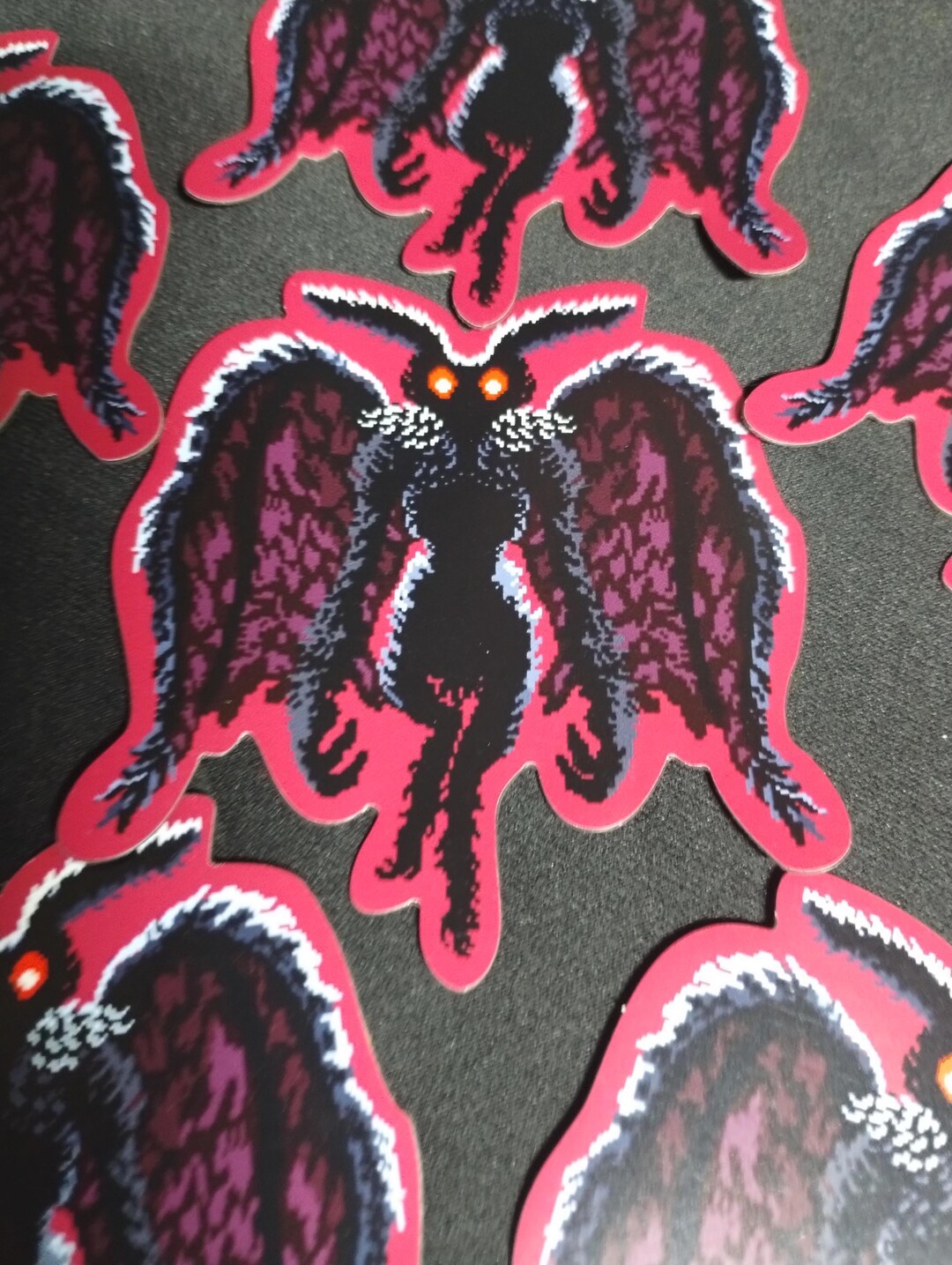 Mothman Magnets | Moth Wings , Halloween Decor , Cryptids ...