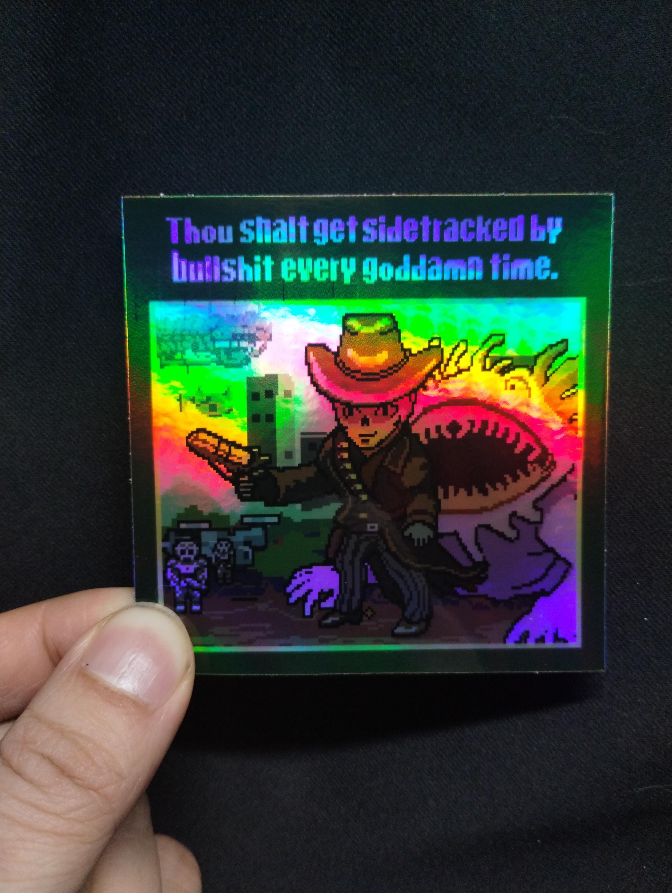 Fallout the Ghoul Sticker | New Vegas | Vault Boy | Bottle Caps ...