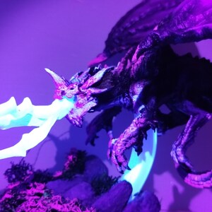 Hand Painted Lightning Dragon Miniature | Dungeons and Dragons ...