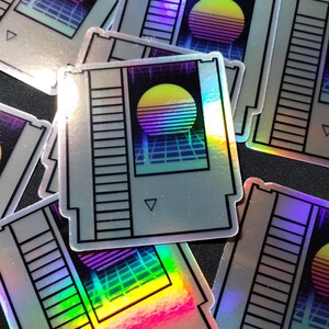 Retro NES Sticker | Vaporwave Aesthetic | Retro 80s | Gaming | Water ...