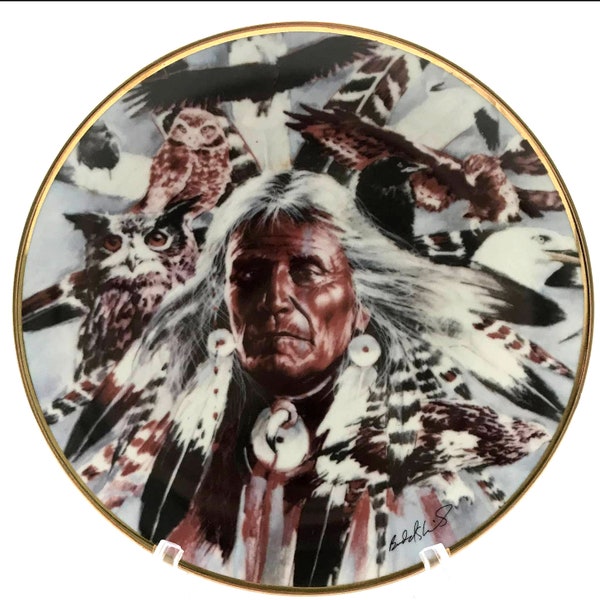 Native American Collector Plates - Etsy