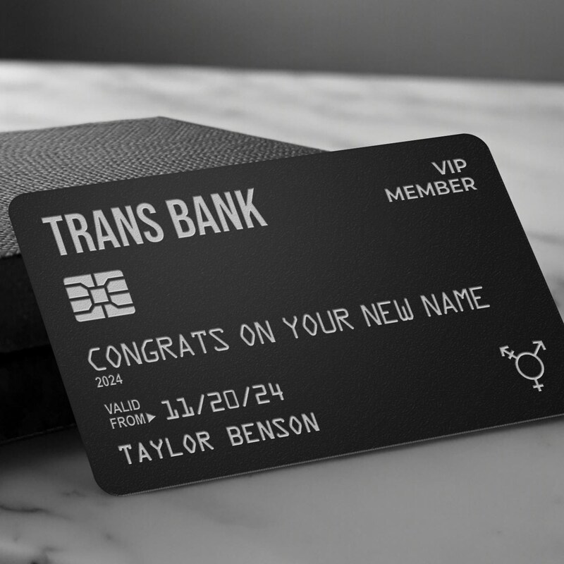 Trans Birthday Card - Etsy