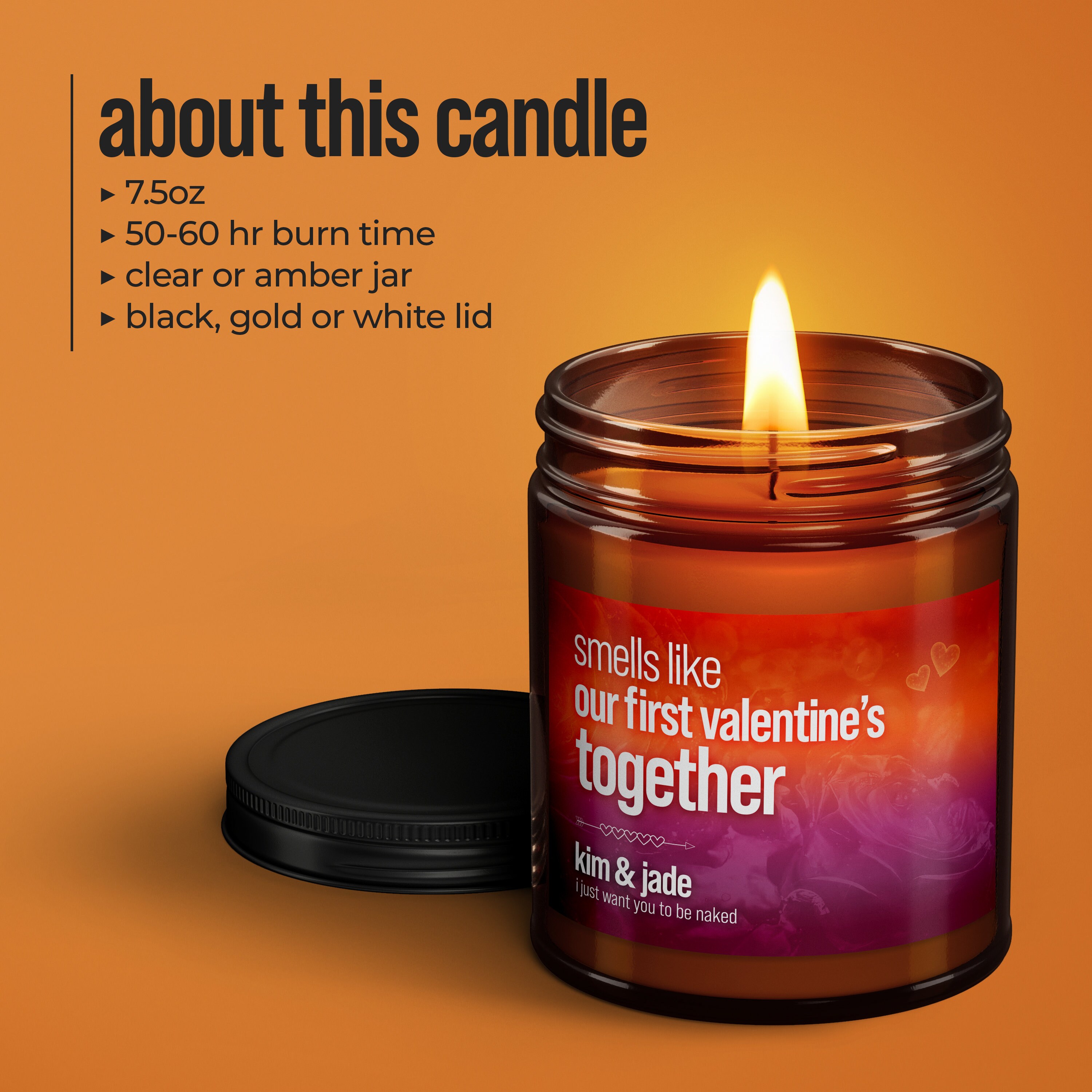 Lesbian Candle Smells Like Our First Valentines Together