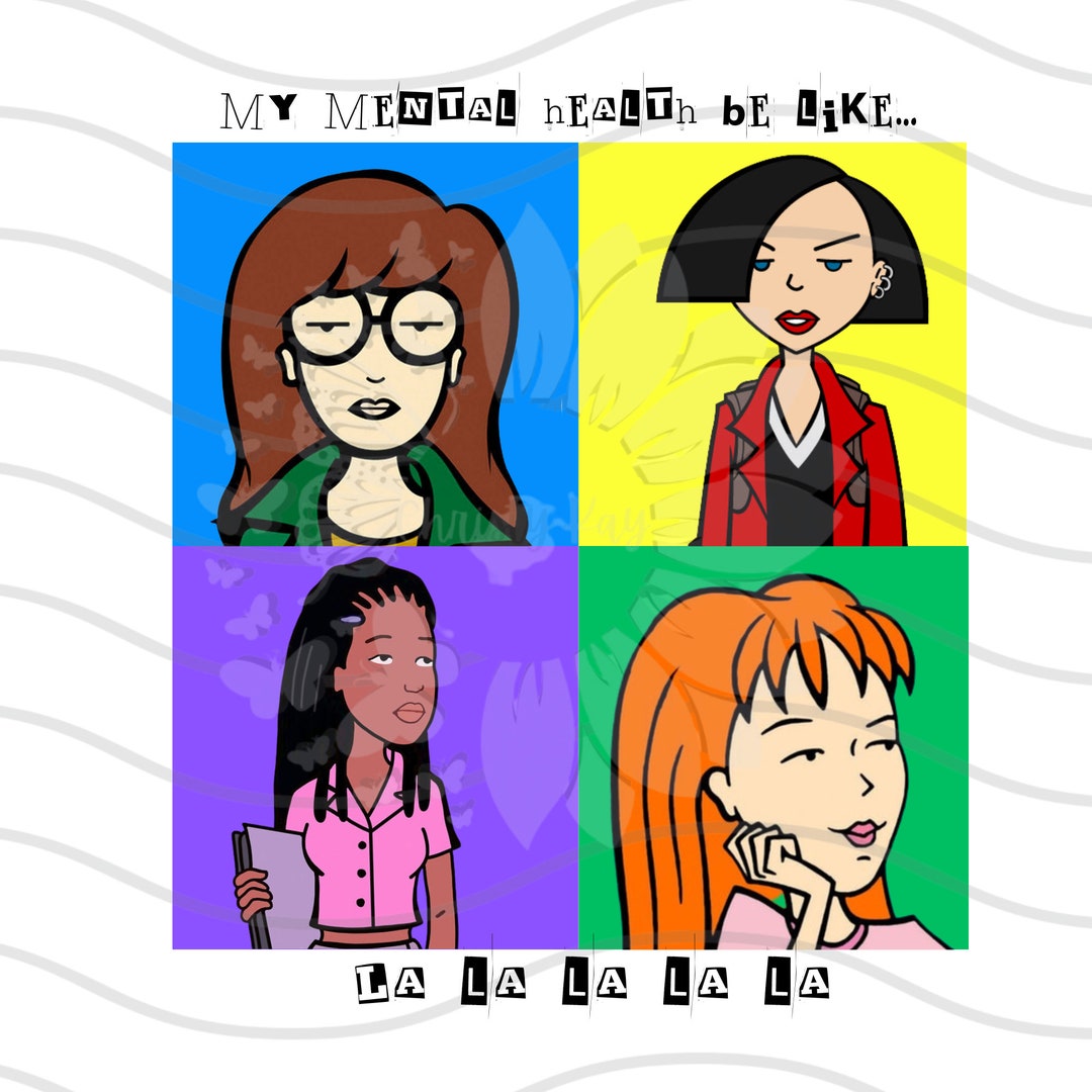 THROWBACK DARIA PNG - Etsy