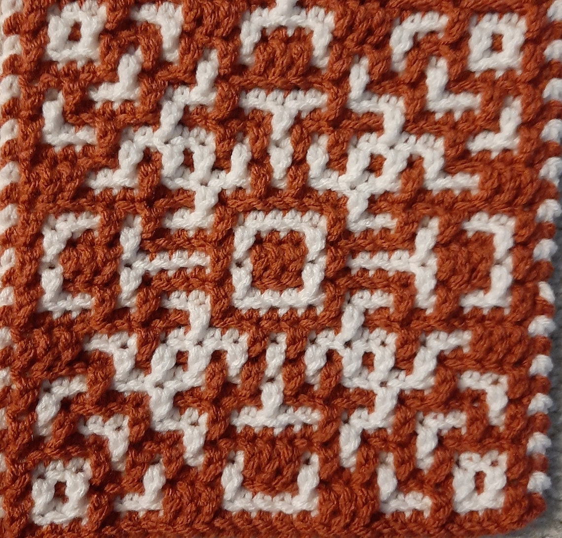 Wyoming Mosaic Crochet Written and Chart Patterns - Etsy