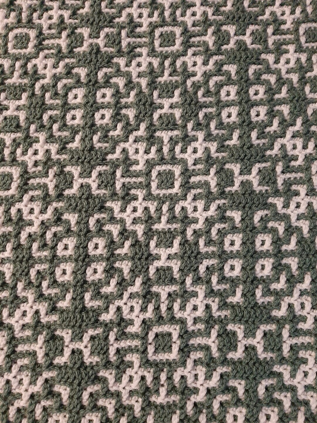 Wyoming Mosaic Crochet Written and Chart Patterns - Etsy