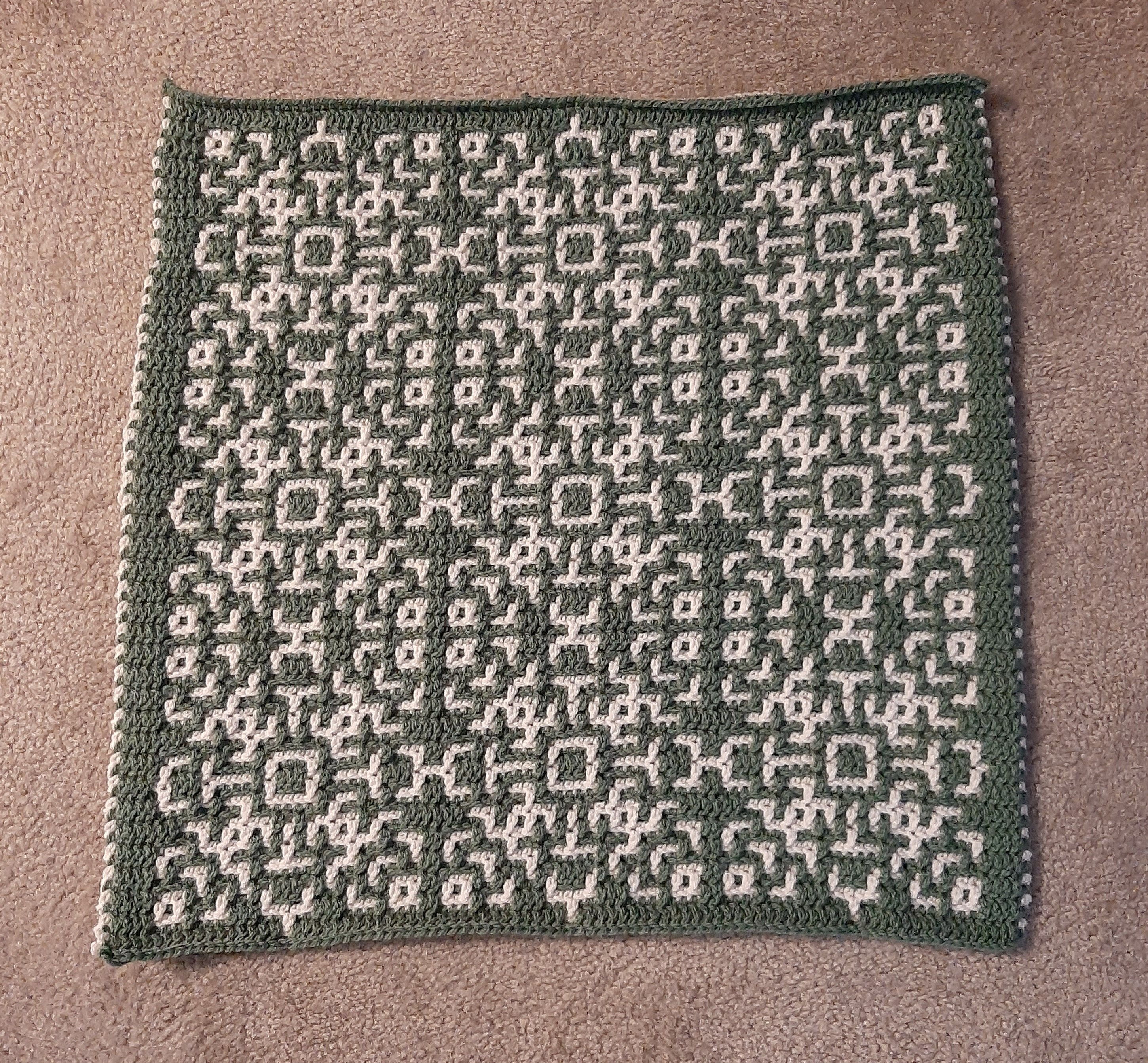 Wyoming Mosaic Crochet Written and Chart Patterns - Etsy