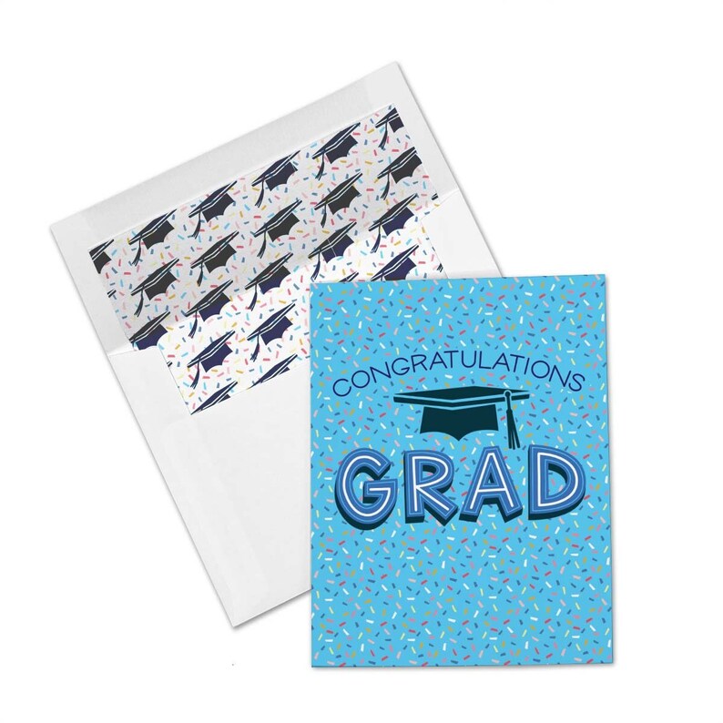 Congratulations Grad Card Celebrate Graduation You Got Your Degree - Etsy
