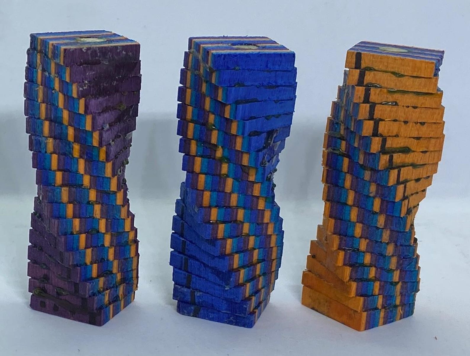 IRREGULAR BLANKS - Spectraply Full Twist Pen Blank - Rough Dimensions ...