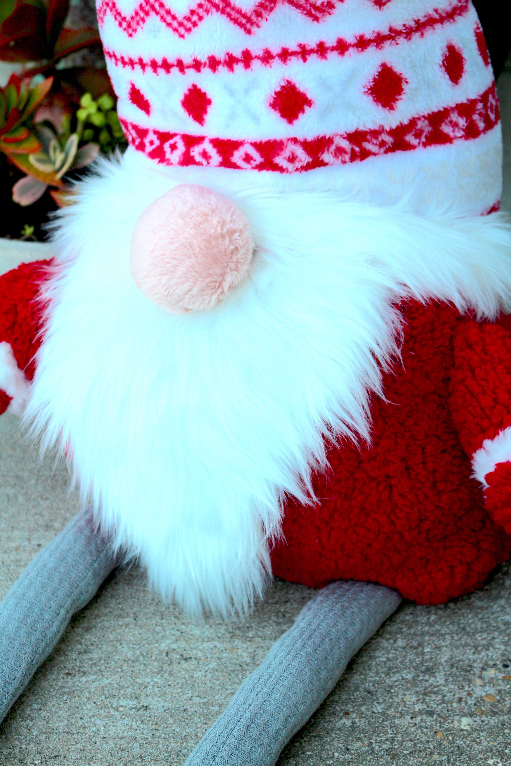Extra Large Christmas Gnome - Etsy