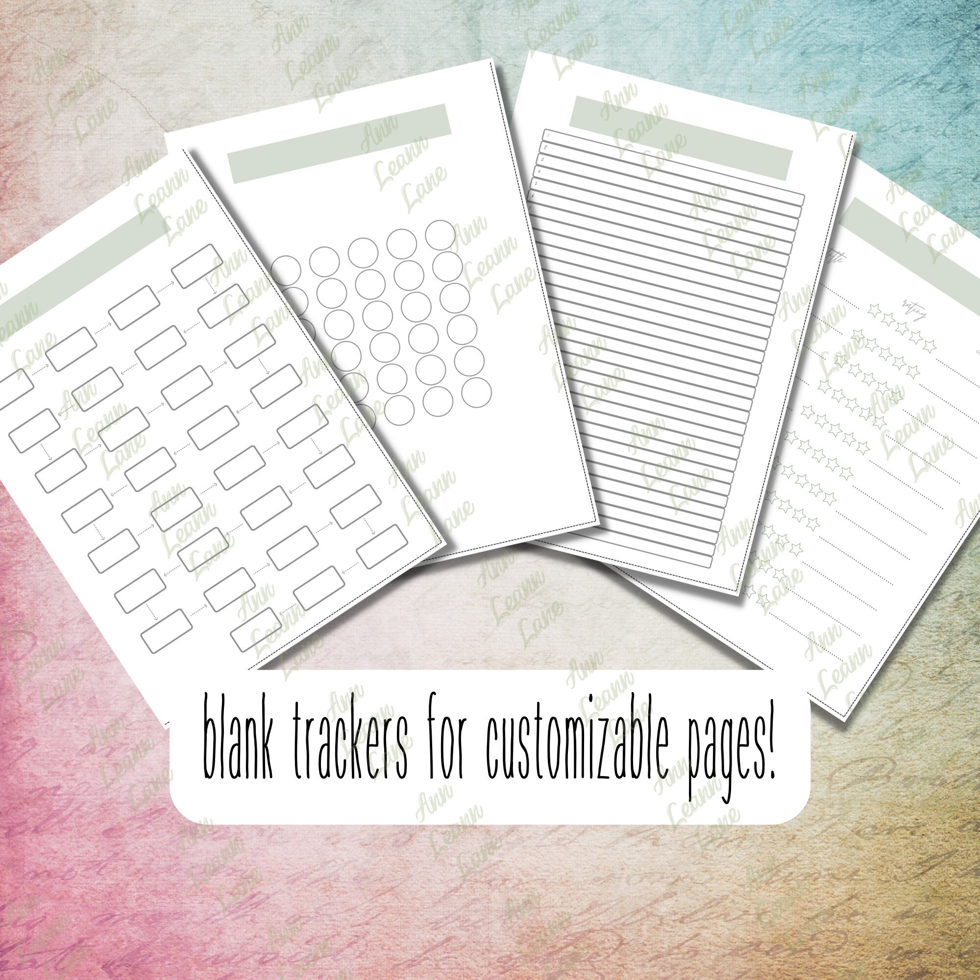 Minimalist Beginner Printable Bullet Journal | A5 | Bujo Template ...