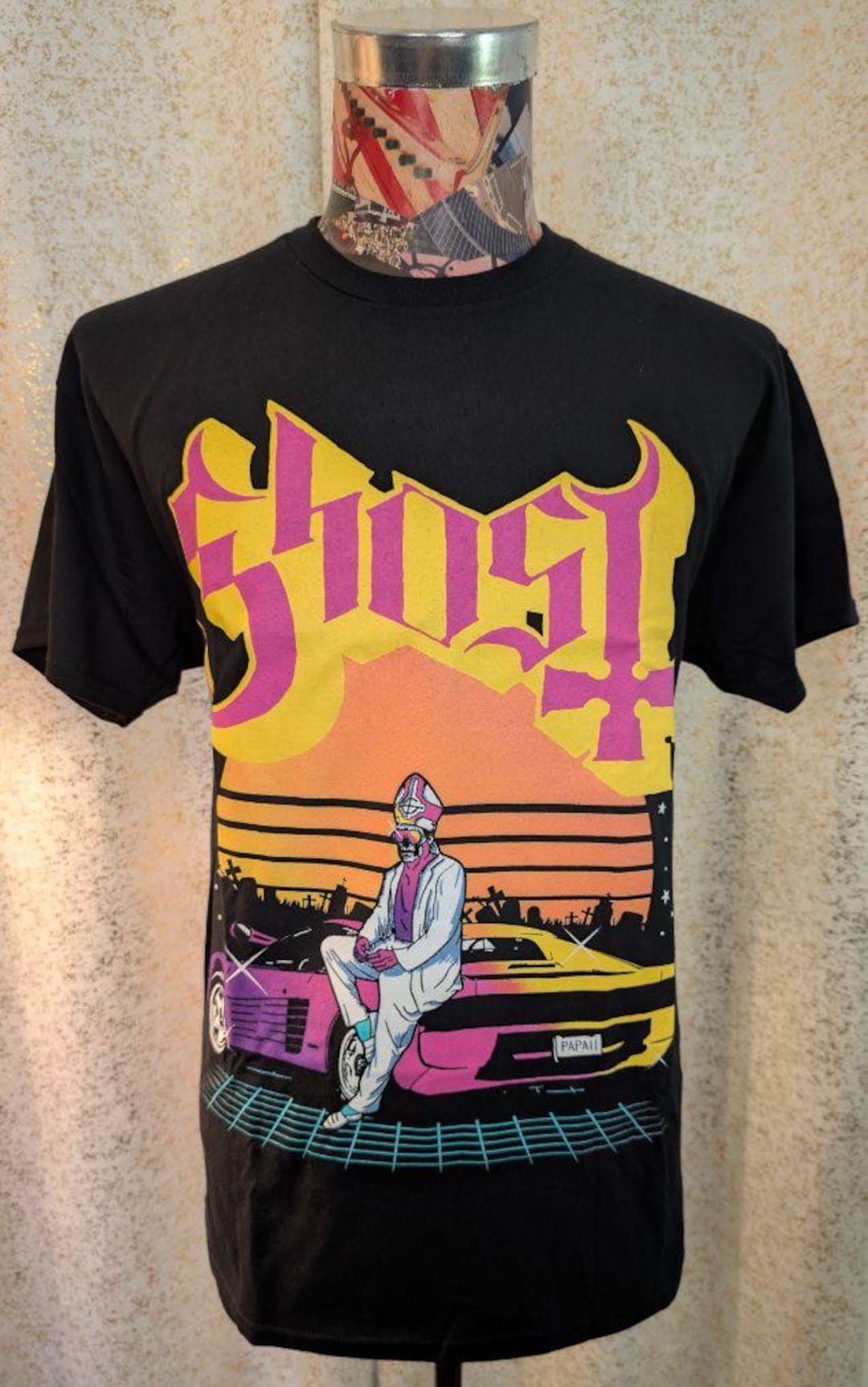 Officially Licensed Ghost Papa Lambo Papa Emeritus Standing in Front of ...