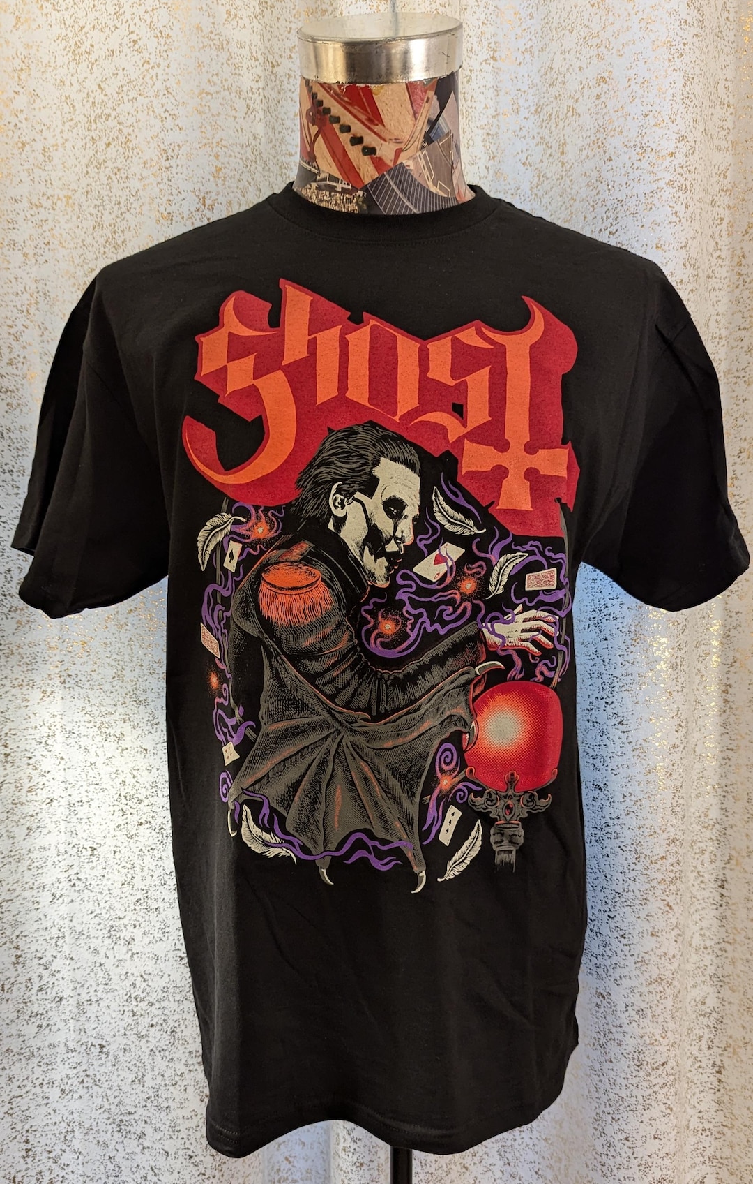 Officially Licensed Ghost Copia Cards Rock Band T-shirt - Etsy